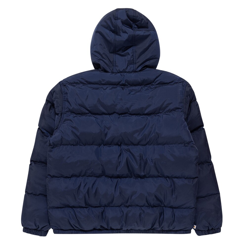 Brisbane Lions Mens Hooded Puffa Jacket