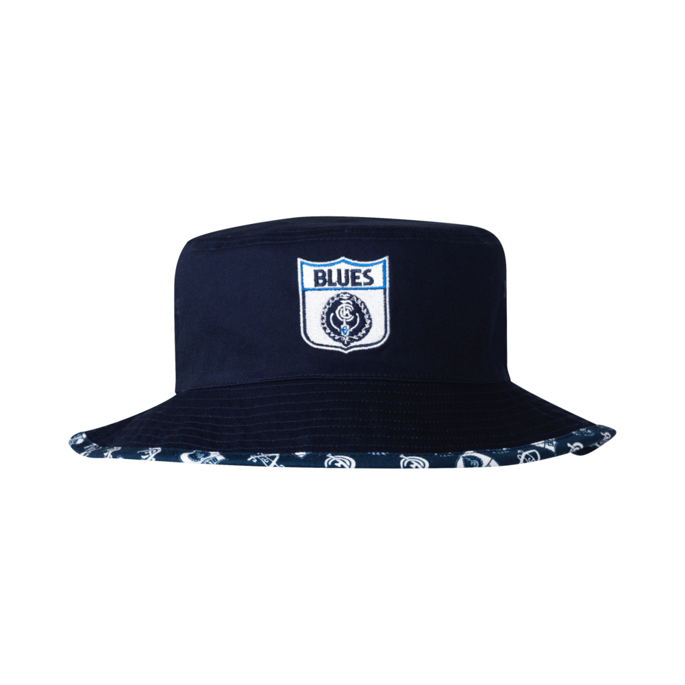 Carlton Blues Adults Reversible Bucket Hat