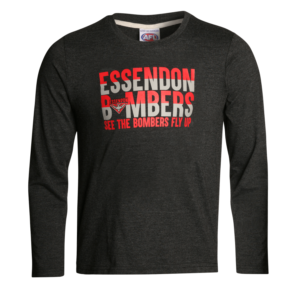 Essendon Bombers Youths Pyjamas Sleepwear Set