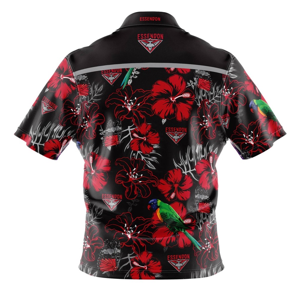 Essendon Bombers Adults Hawaiian Shirt