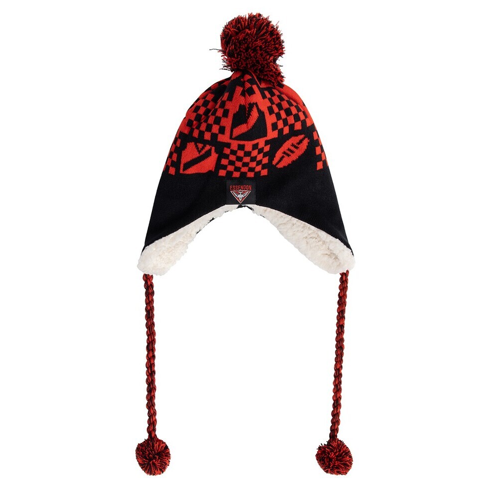 Essendon Bombers Sherpie Beanie