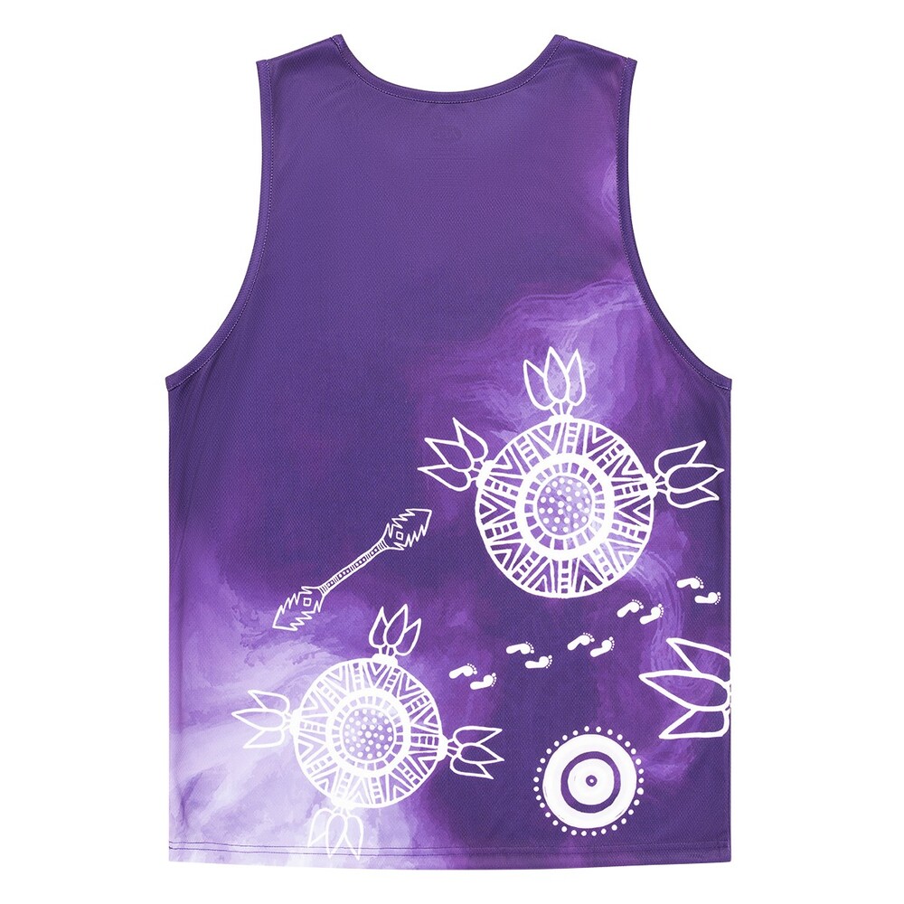 Fremantle Dockers Indigenous Mens Training Singlet