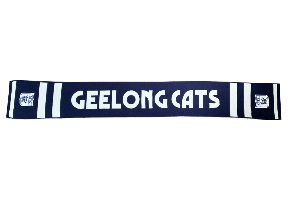 Geelong Cats Woollen Australian Made Scarf