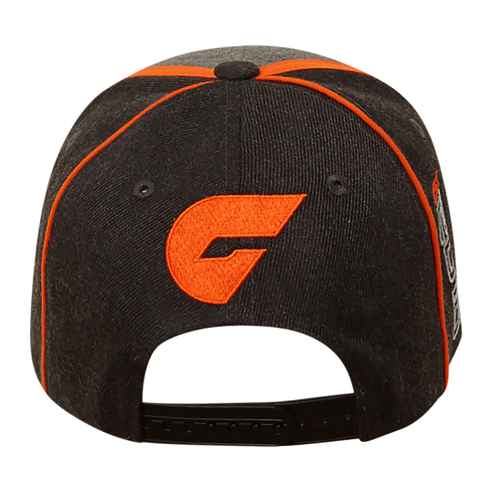 GWS Giants Premium Grey Front Cap | Embroidered 3D Logo