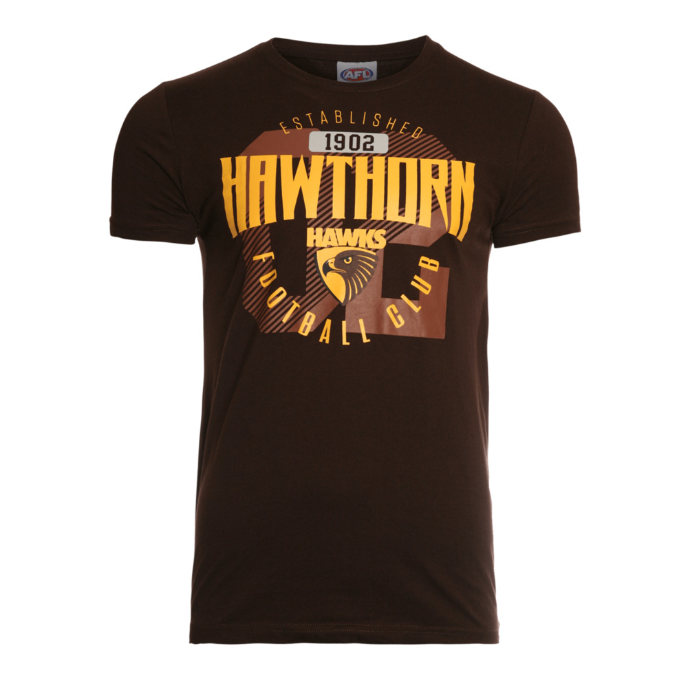 Hawthorn Hawks Mens T-Shirts Twin Pack