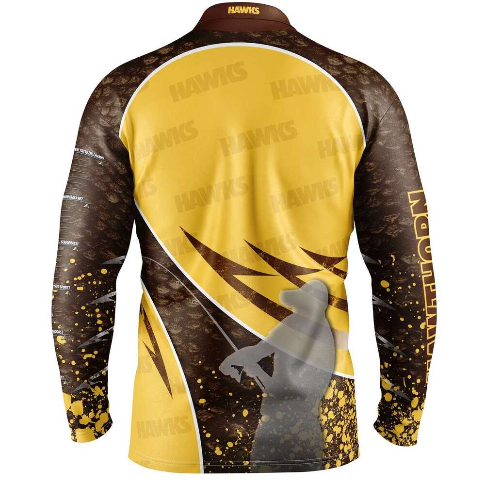 Hawthorn Hawks Adults Fishing Shirt