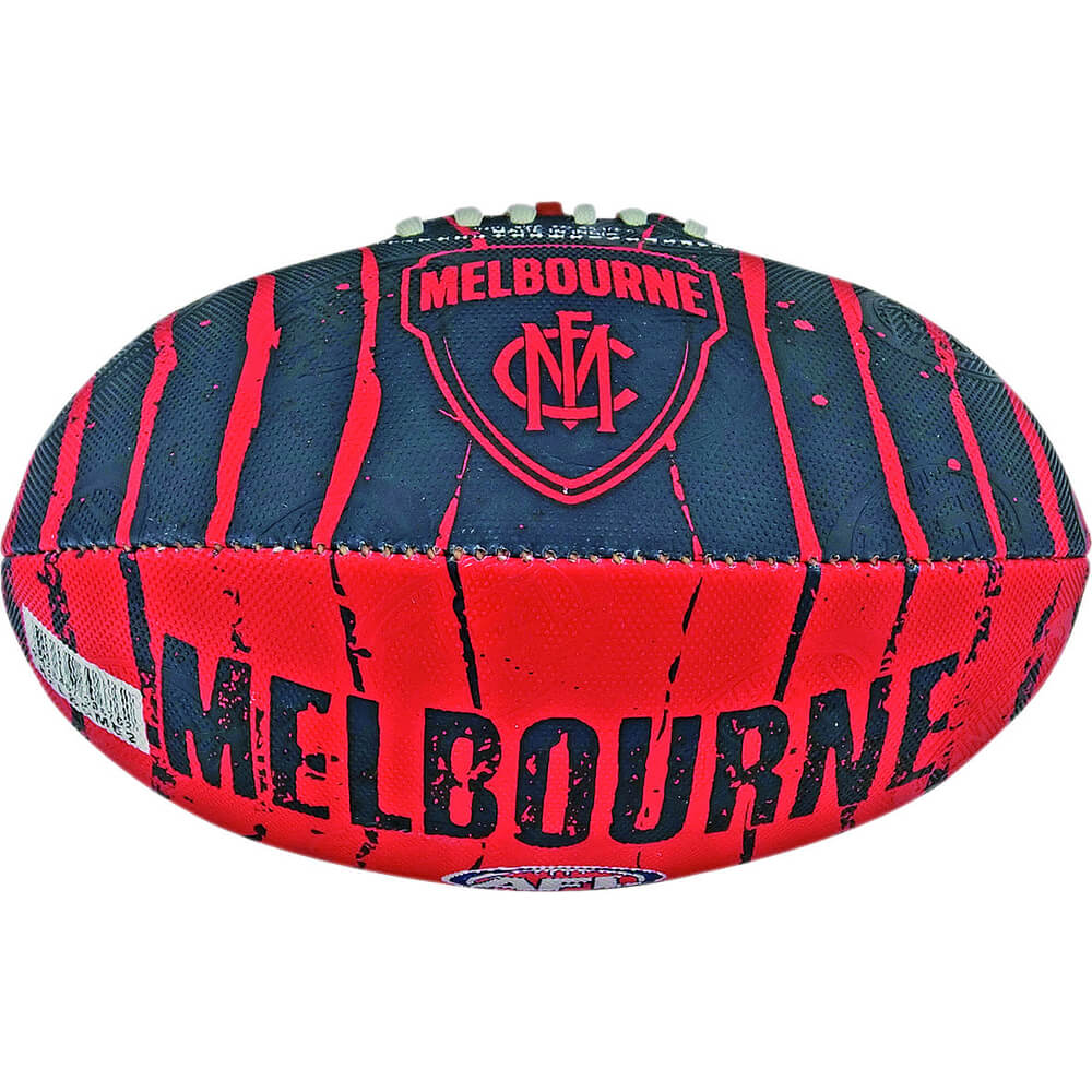 Melbourne Demons Size 2 Synthetic Football | Club Footys