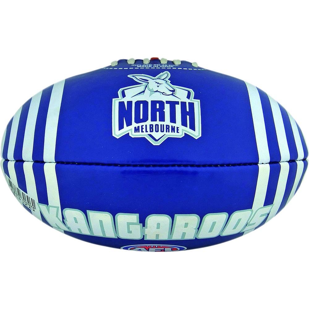 North Melbourne Kangaroos Size 2 PVC Football | Club Footys