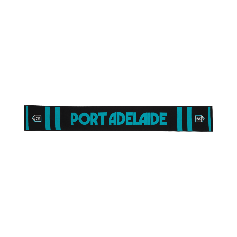 Port Adelaide Power Woollen Australian Made Scarf
