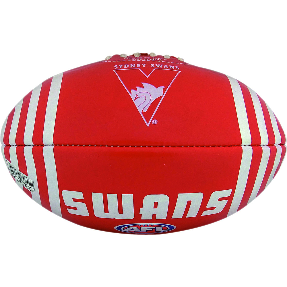 Sydney Swans Size 2 PVC Football | Club Footys