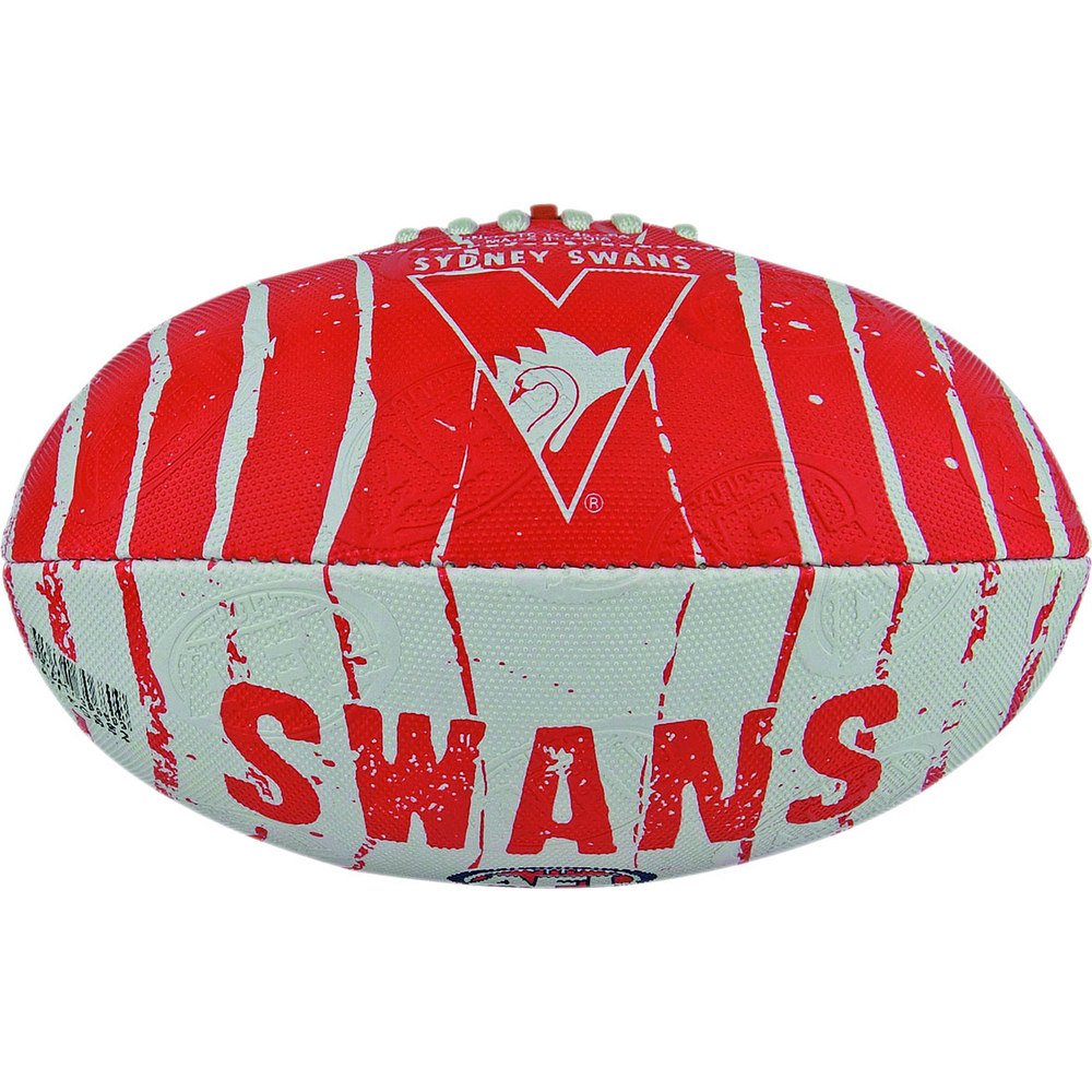 Sydney Swans Size 2 Synthetic Football | Club Footys