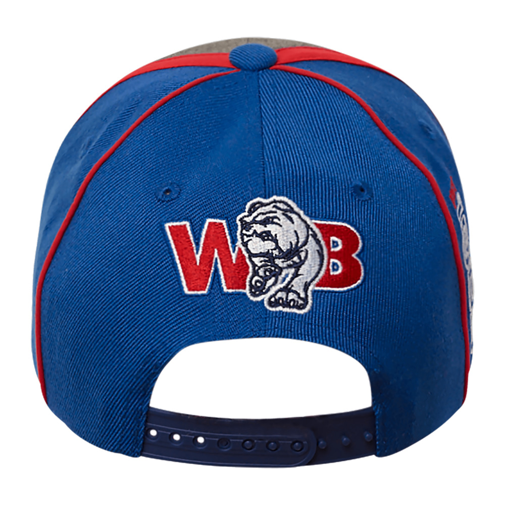 Bulldogs Premium Grey Front Cap | Embroidered 3D Logo