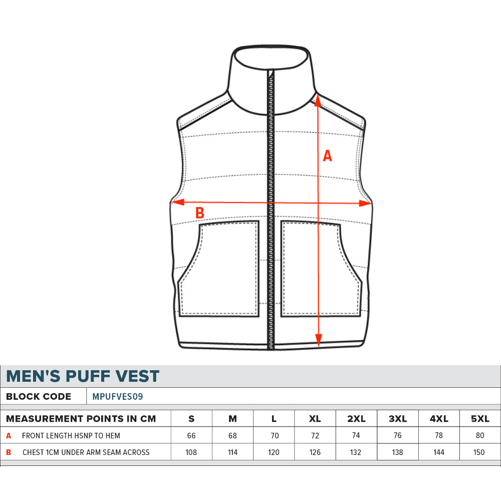 Carlton Blues Mens Puffa Vest