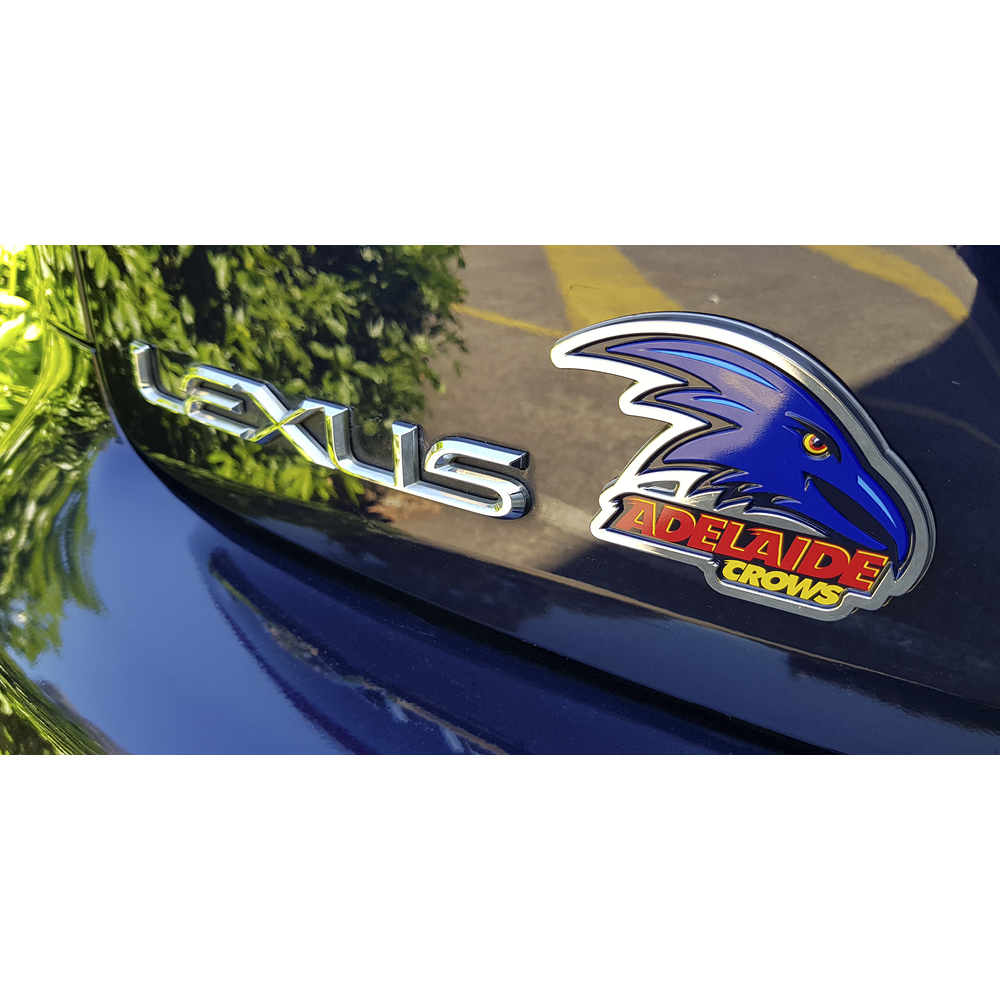Adelaide Crows 3D Chrome Supporter Emblem