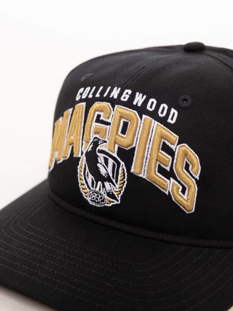 Collingwood Magpies Arch Wordmark Cap