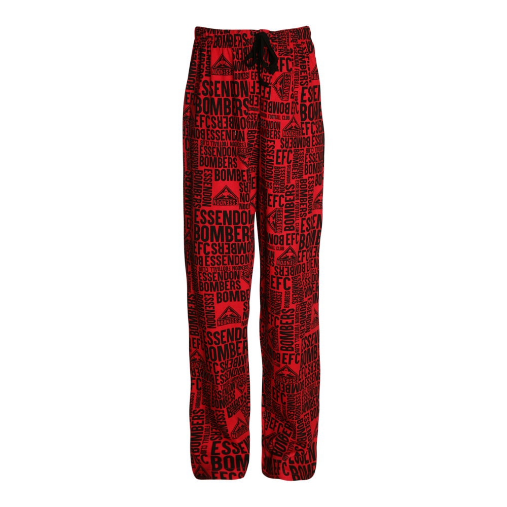 Essendon Bombers Youths Pyjamas Sleepwear Set