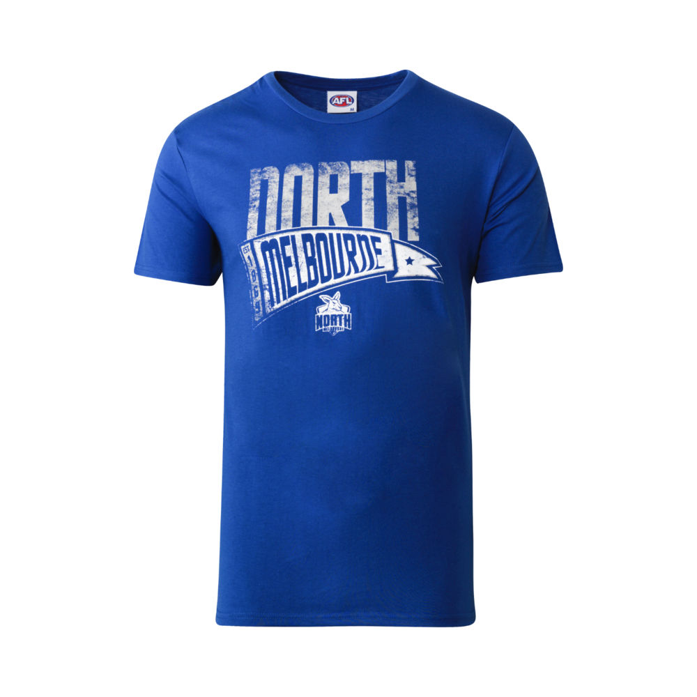 North Melbourne Kangaroos Mens Classics 2 Pack Tees