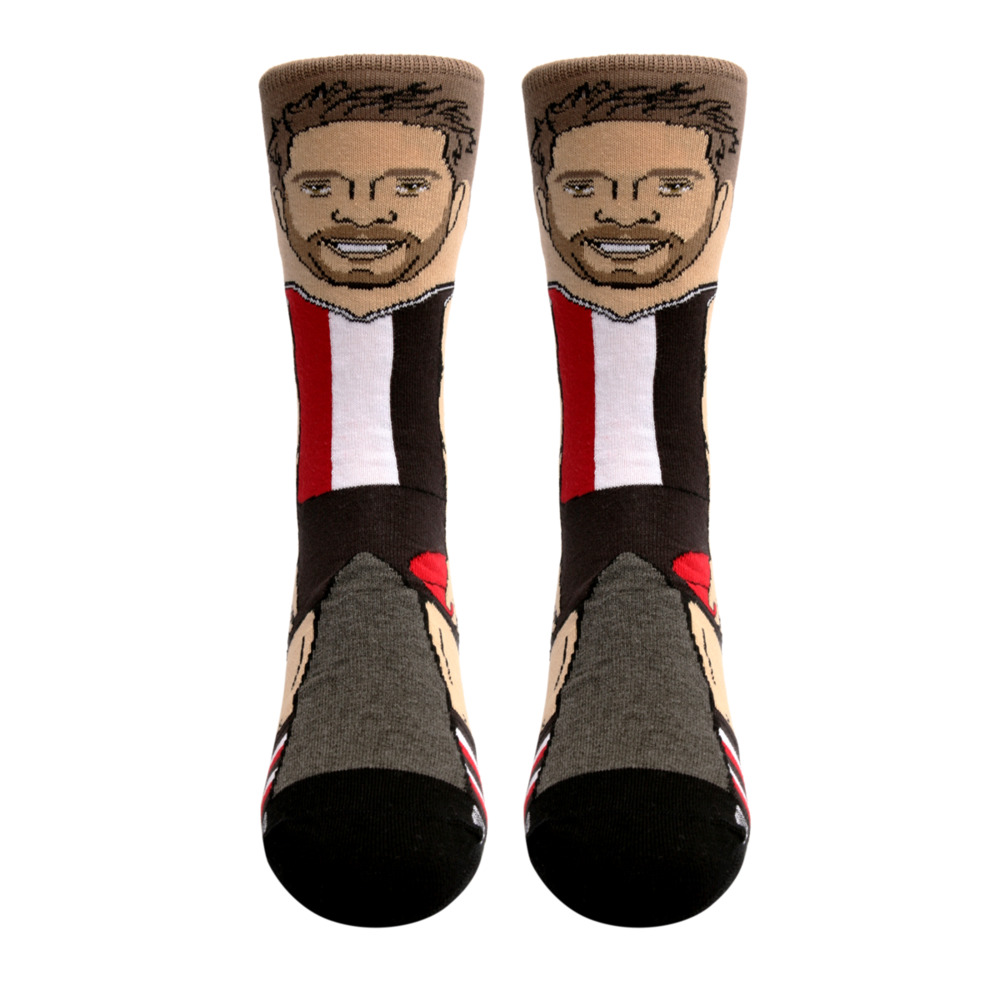 St Kilda Saints Jack Steven Youths Nerd Socks