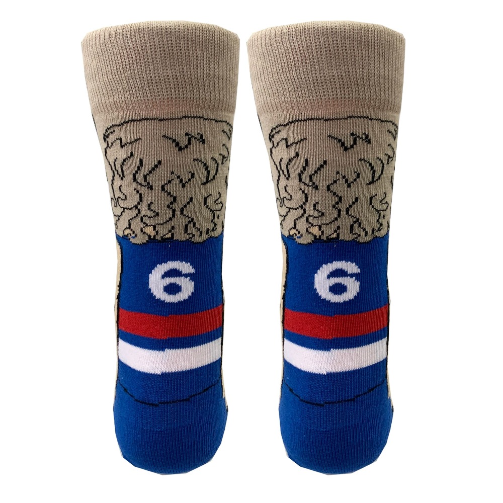 Western Bulldogs Bailey Smith Adults Nerd Socks