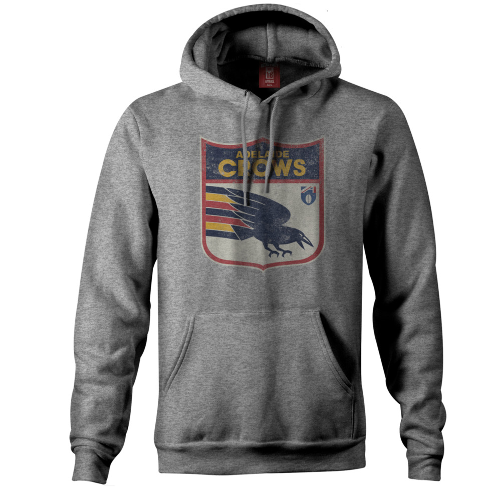 Adelaide Crows Mens Retro Hoodie