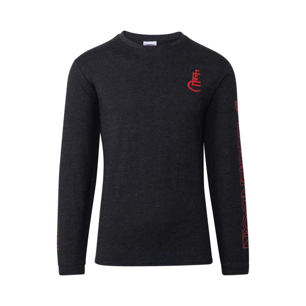 Essendon Bombers Mens Supporter Long Sleeve Tee