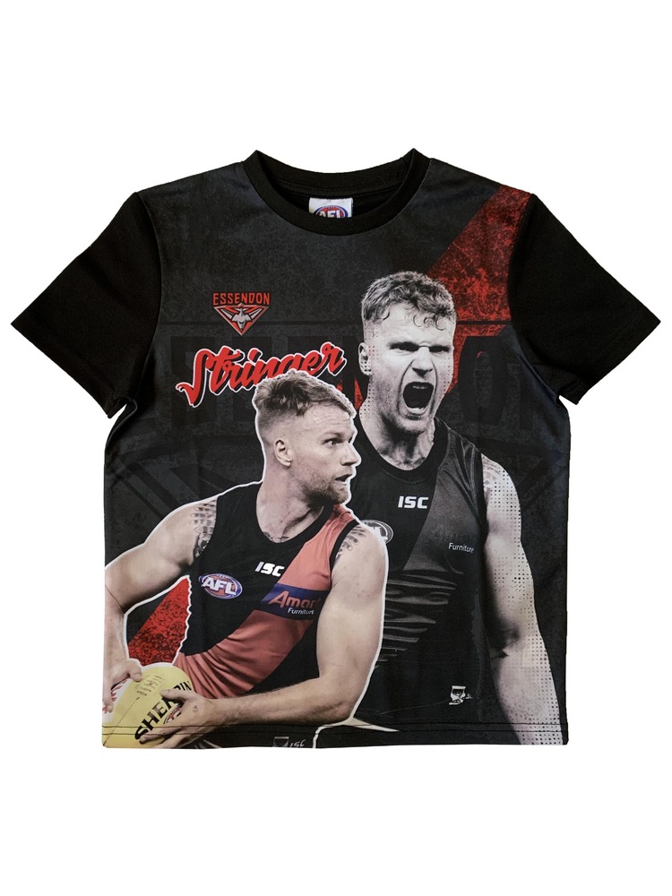 Essendon Bombers Jake Stringer Youth Tee
