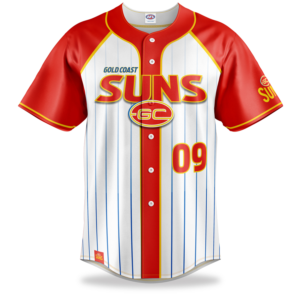 Gold Coast Suns Baseball Shirt