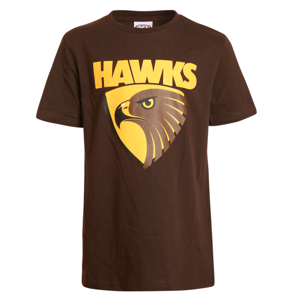 Hawthorn Hawks Youths Basics Logo T-Shirt