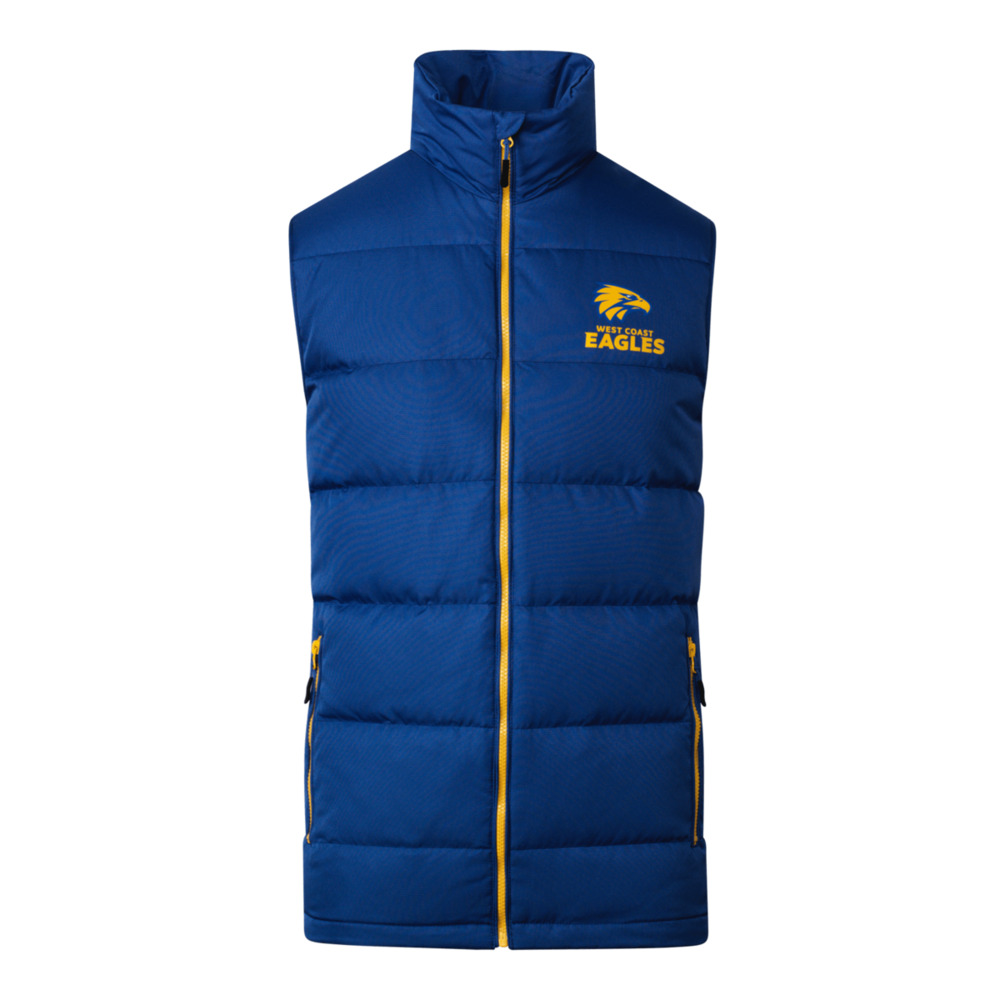 West Coast Eagles Mens Down Vest