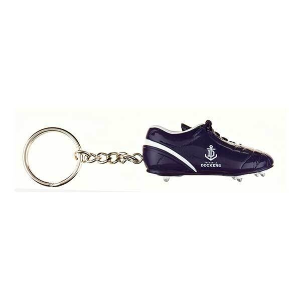 Fremantle Dockers Round Logo Keyring | Official AFL Accessories