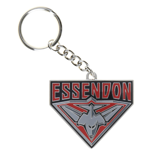 Essendon Bombers Logo Metal Keyring | Support Your Club Essendon Bombers Logo Metal Keyring | Support Your Club