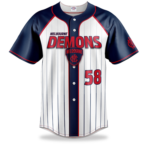 Melbourne Demons Baseball Shirt